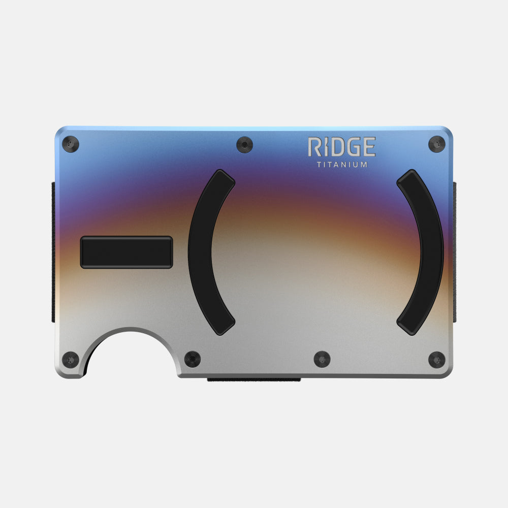 Ridge Wallet For MagSafe - Burnt Titanium | The Ridge - Ridge Global