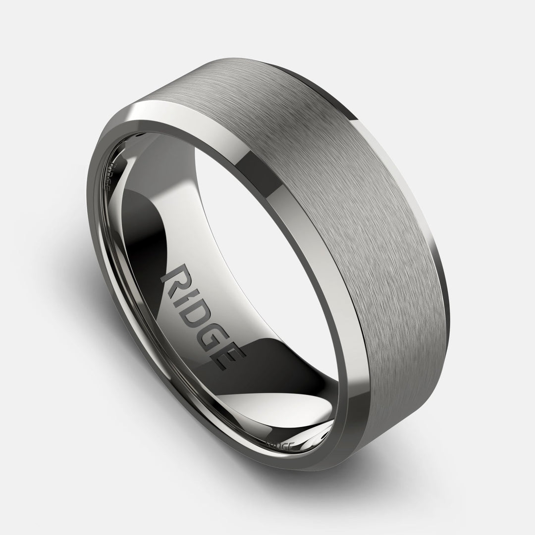 Men's Rings in Modern Style: Titanium, Gunmetal, 24k Gold & More ...